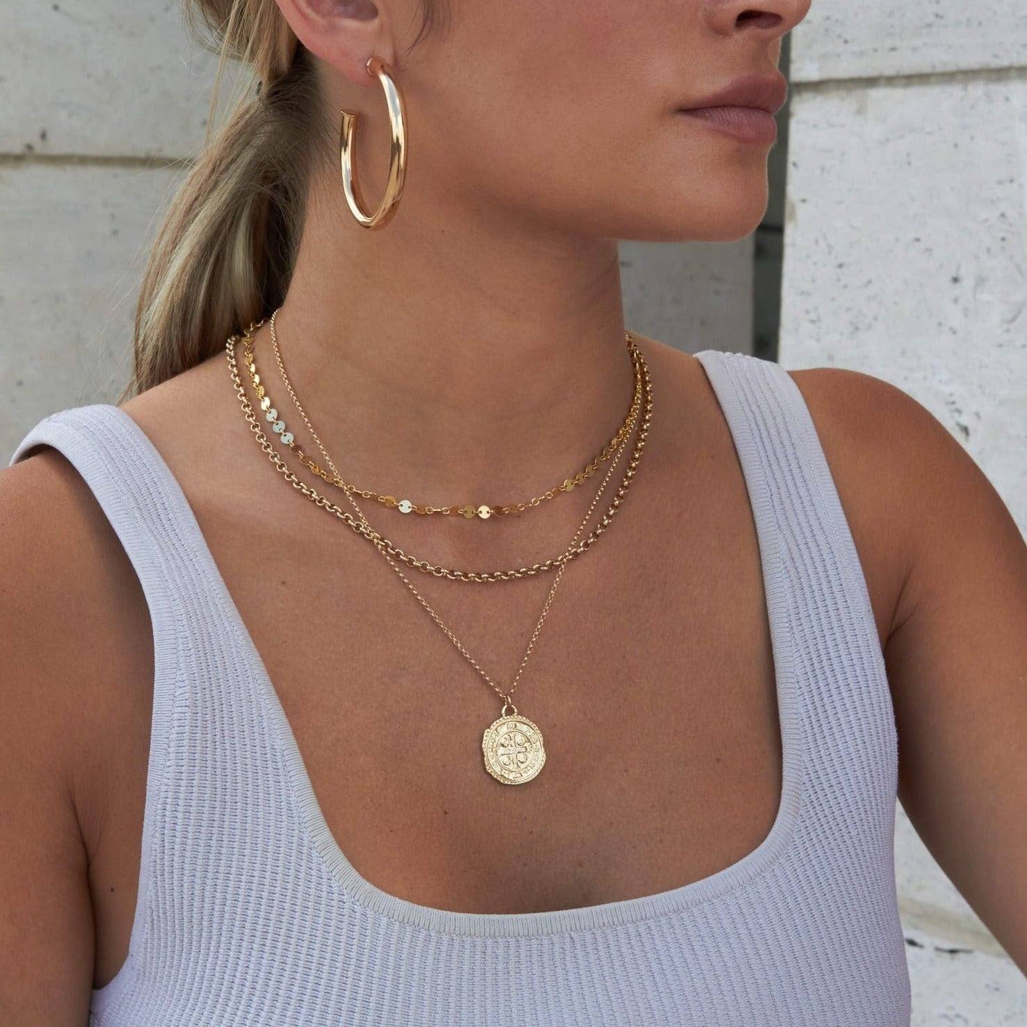 MARIA COIN PENDANT – Carden Avenue